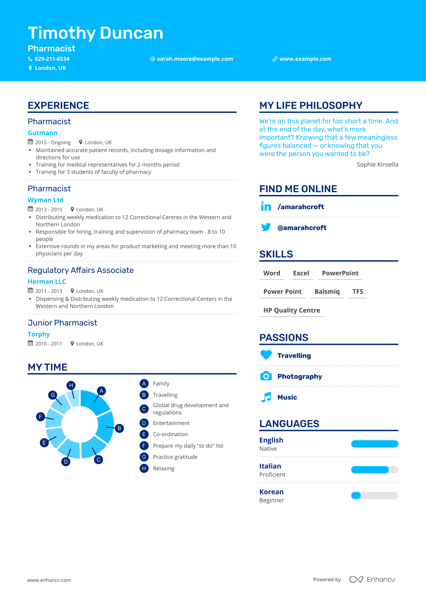 5 Pharmacist Resume Examples & Guide for 2023