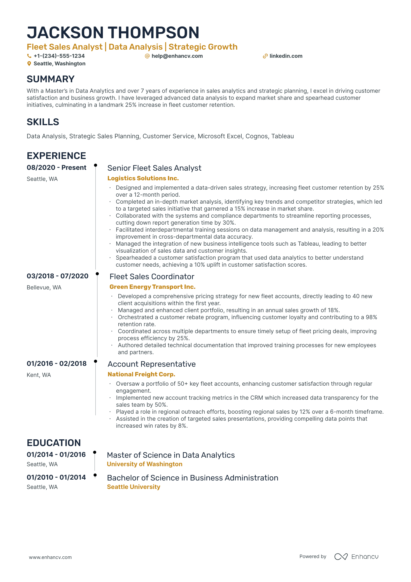 10 Strong Carrier Sales Resume Examples & Guide for 2026