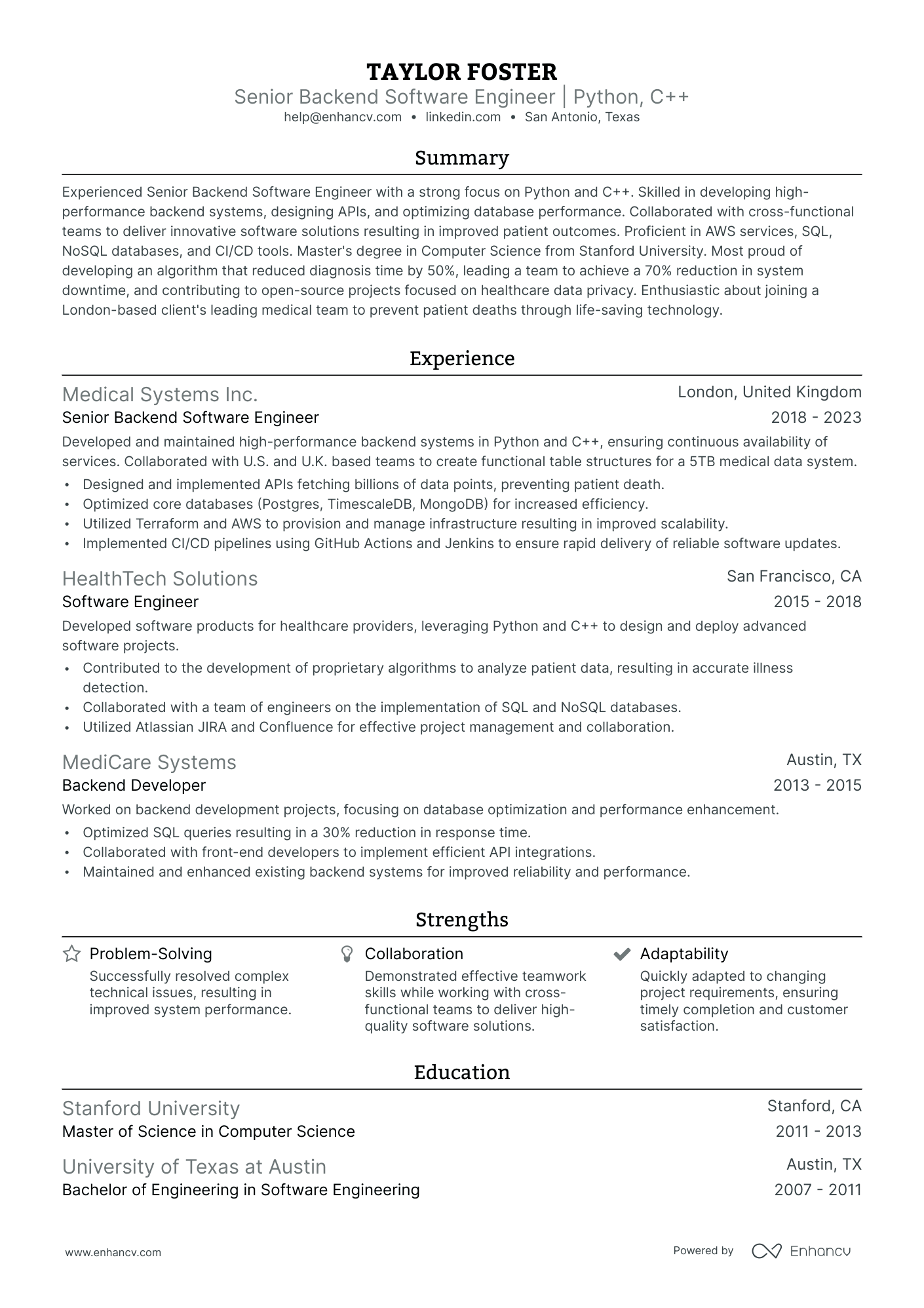 5 AWS Cloud Engineer Resume Examples & Guide for 2024