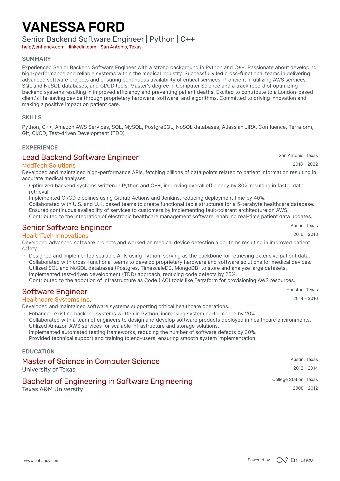 10 Devsecops Engineer Resume Examples & Guide for 2025