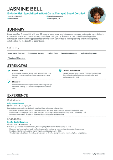 6 Dentist Resume Examples & Guide for 2023
