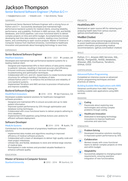 10 Junior Front-End Developer Resume Examples & Guide for 2025