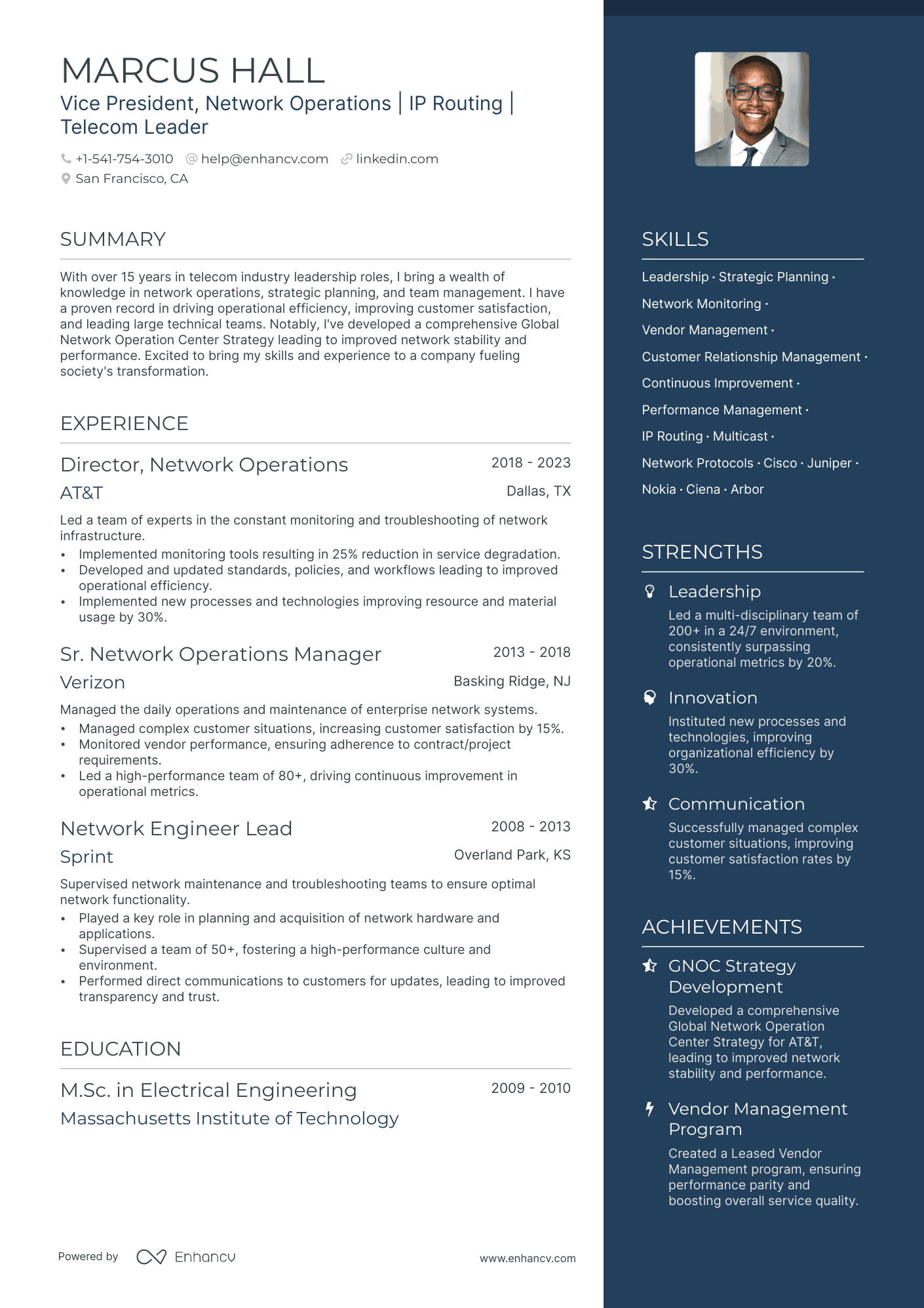 5 Vice President Resume Examples & Guide for 2025