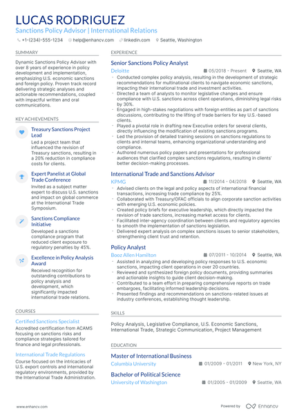 10 Policy Analyst Resume Examples & Guide for 2026