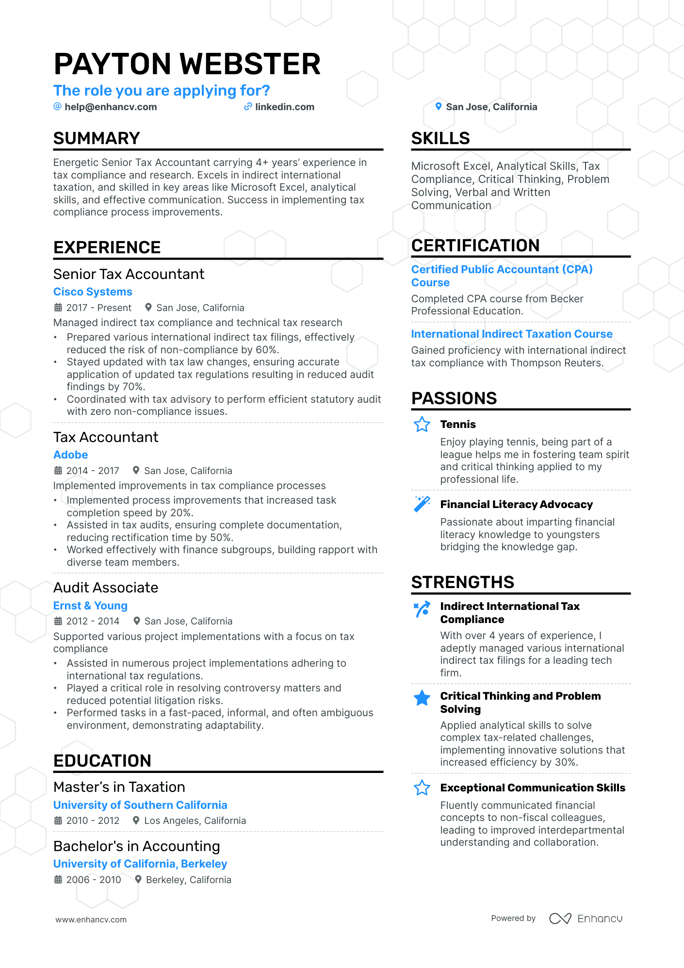 10 Senior Tax Accountant Resume Examples & Guide for 2026