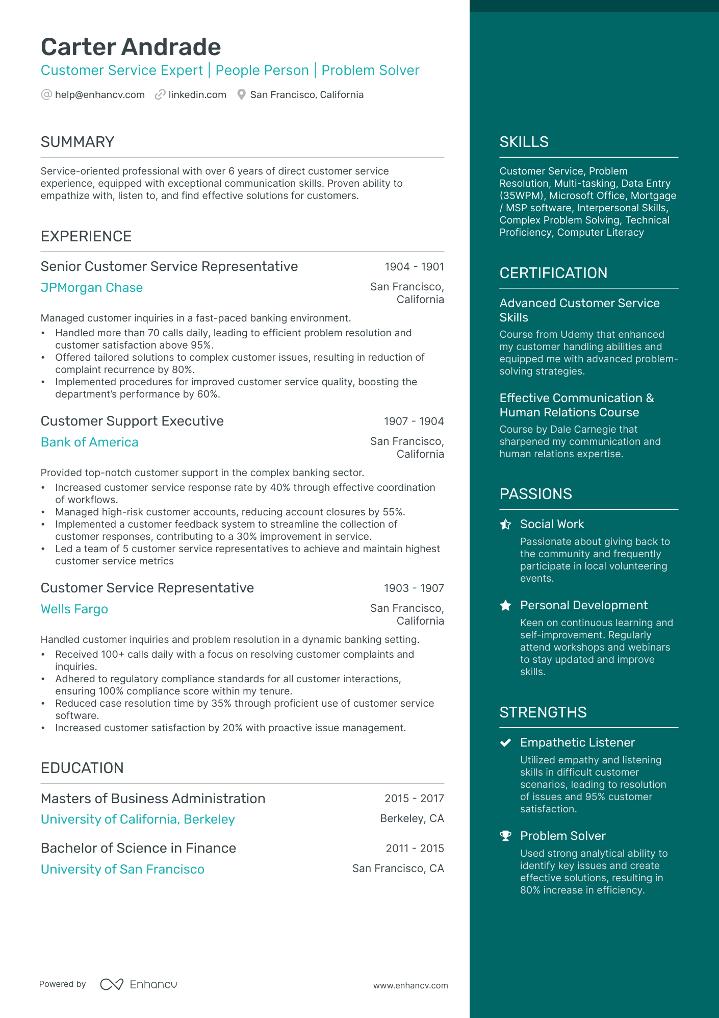10 Customer Service Specialist Resume Examples & Guide for 2026
