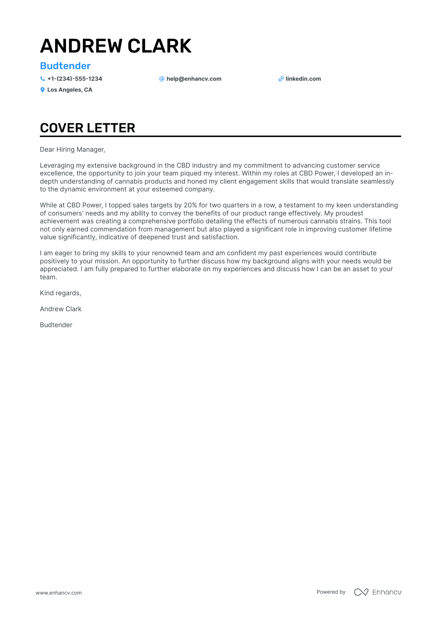 21 Professional Retail Cover Letter Examples and Template for 2025 ...