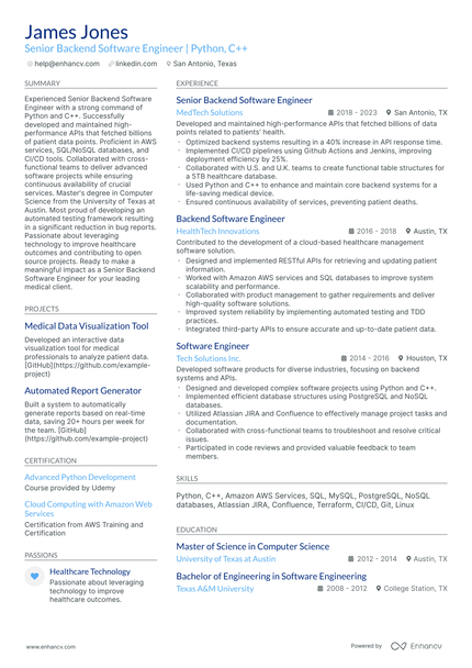 10 Lead Data Engineer Resume Examples & Guide for 2026