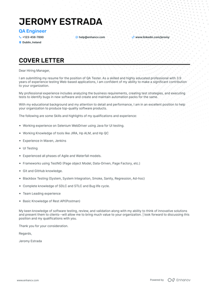 1200+ Cover Letter Examples for Every Career Level and Field