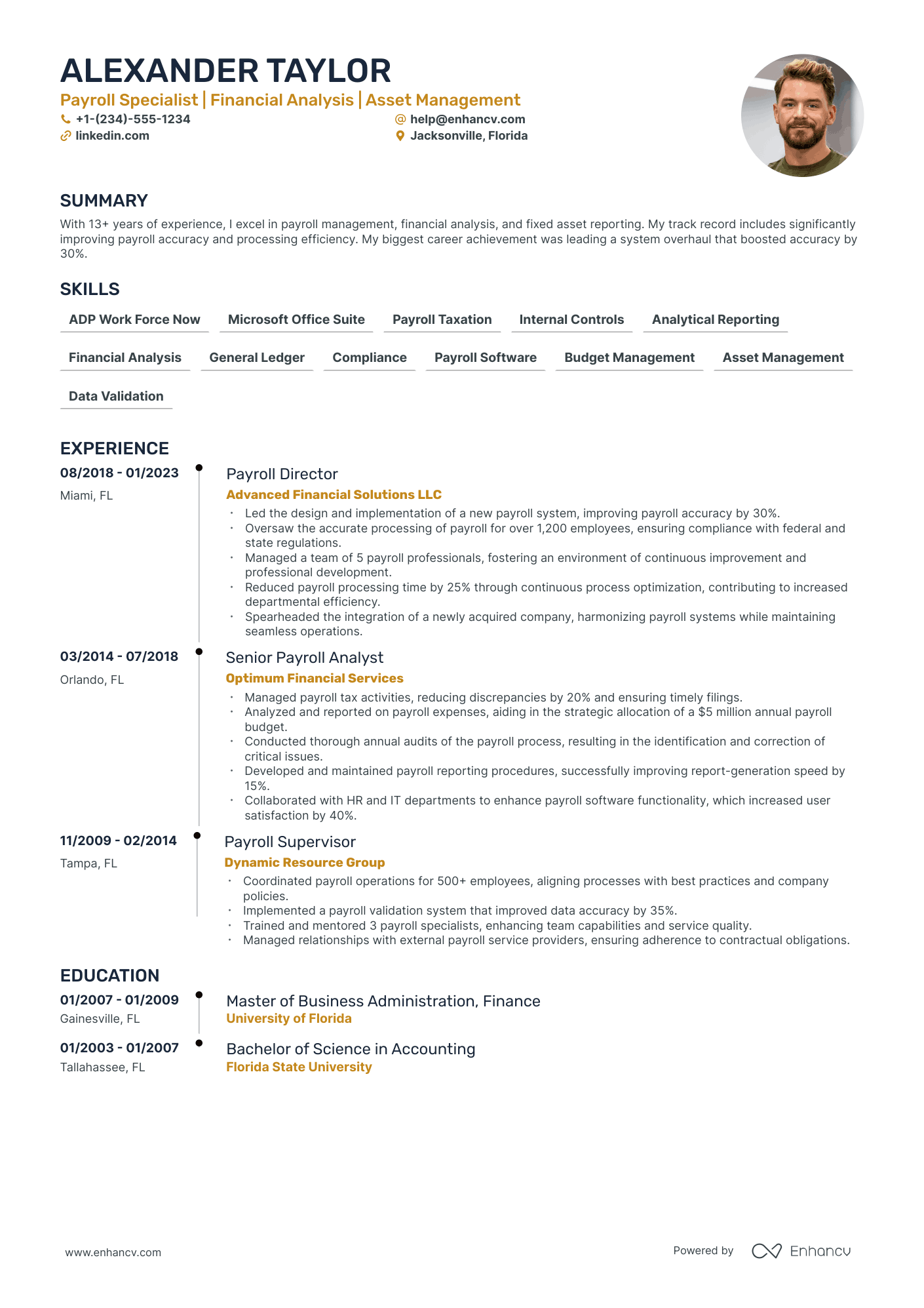 5 Asset Manager Resume Examples & Guide for 2024