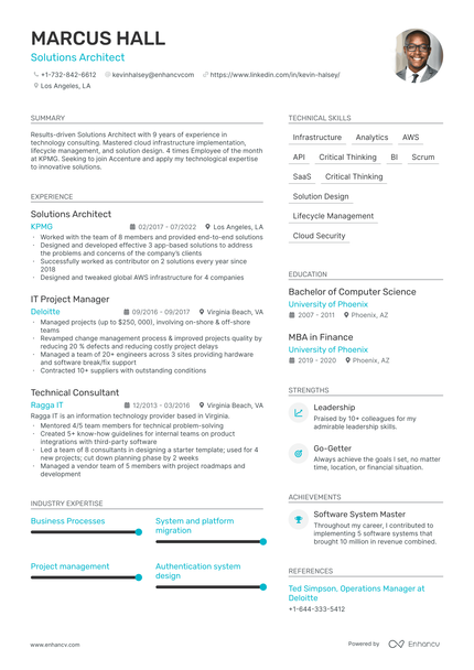 5 Accenture Resume Examples & Guide for 2024
