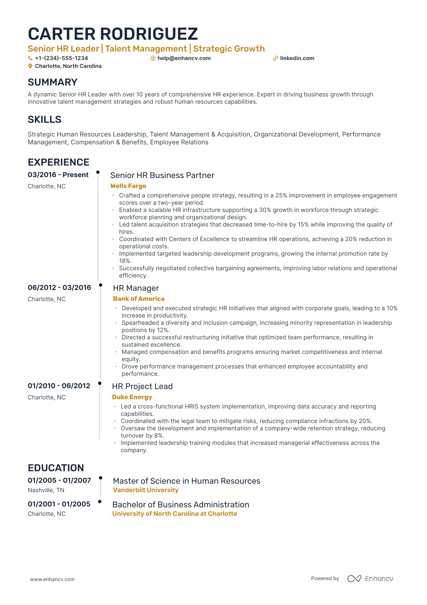 10 HR Director Resume Examples & Guide for 2025