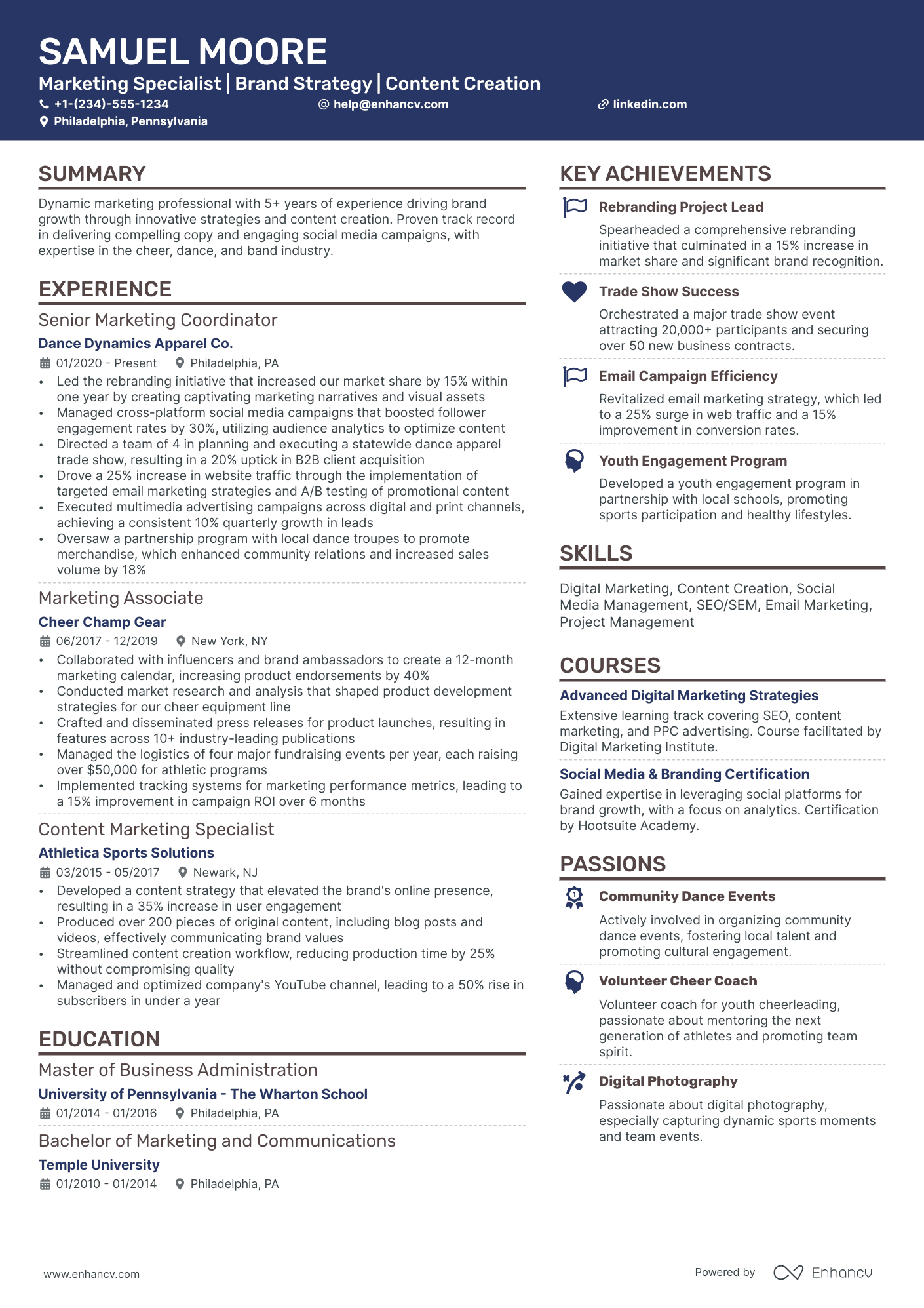 10 Fashion Marketing Resume Examples & Guide for 2026