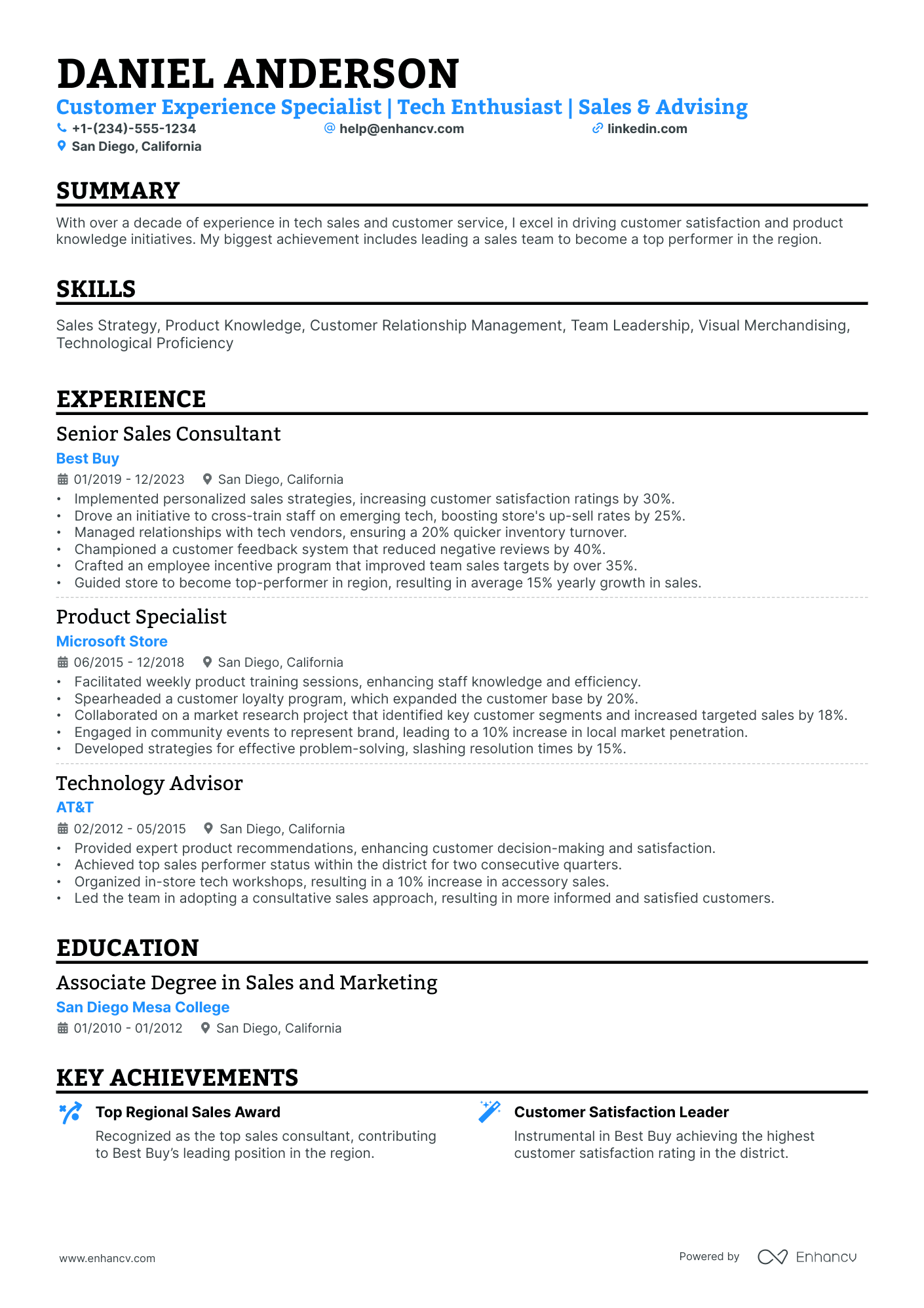 10 Apple Retail Resume Examples & Guide for 2026