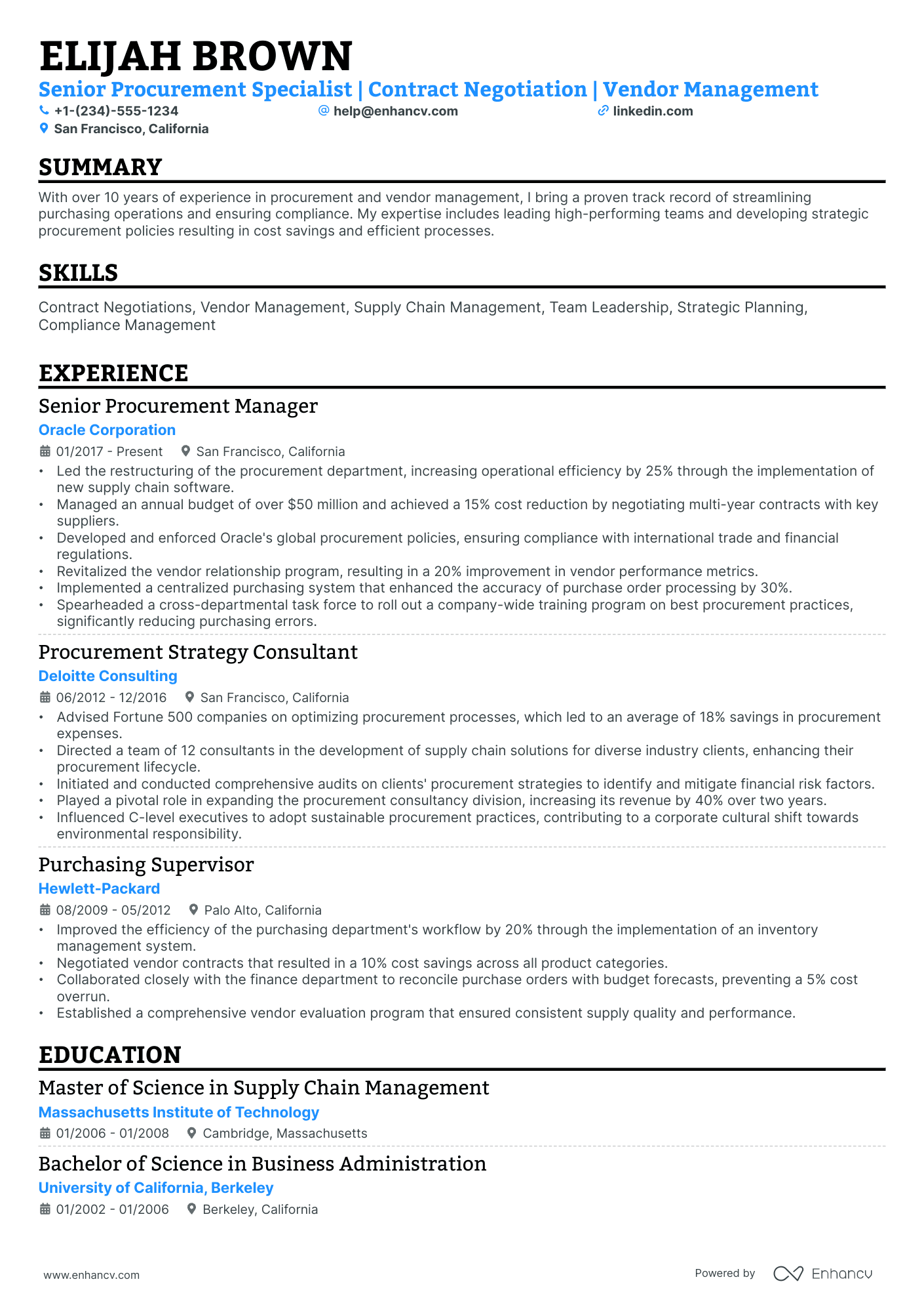 10 Purchasing Director Resume Examples & Guide for 2025