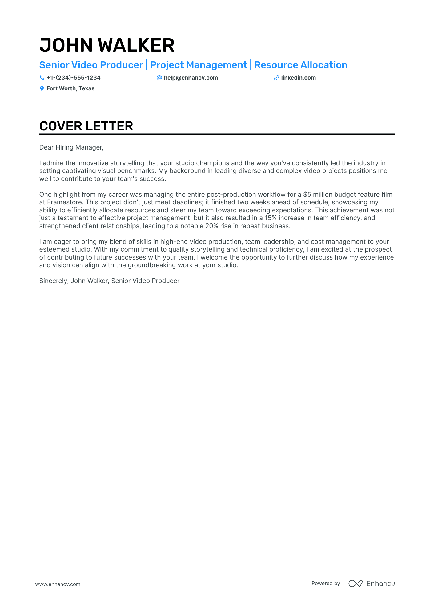 15 Professional Freelancer Cover Letter Examples and Template for 2024 ...