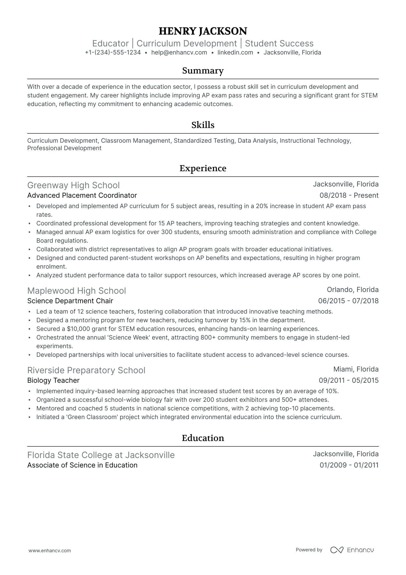 10 Language Teacher Resume Examples, Templates & Guide for 2026