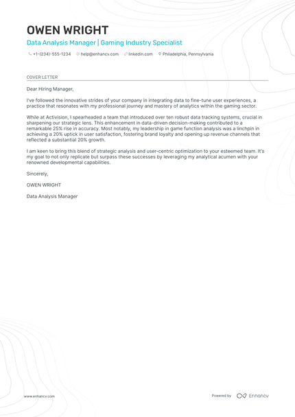 14 Professional Data Scientist Cover Letter Examples and Template for ...