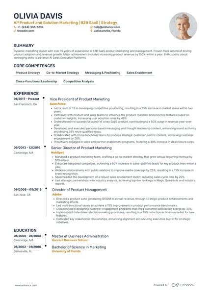 29 Chief Product Officer Resume Examples & Guide for 2026
