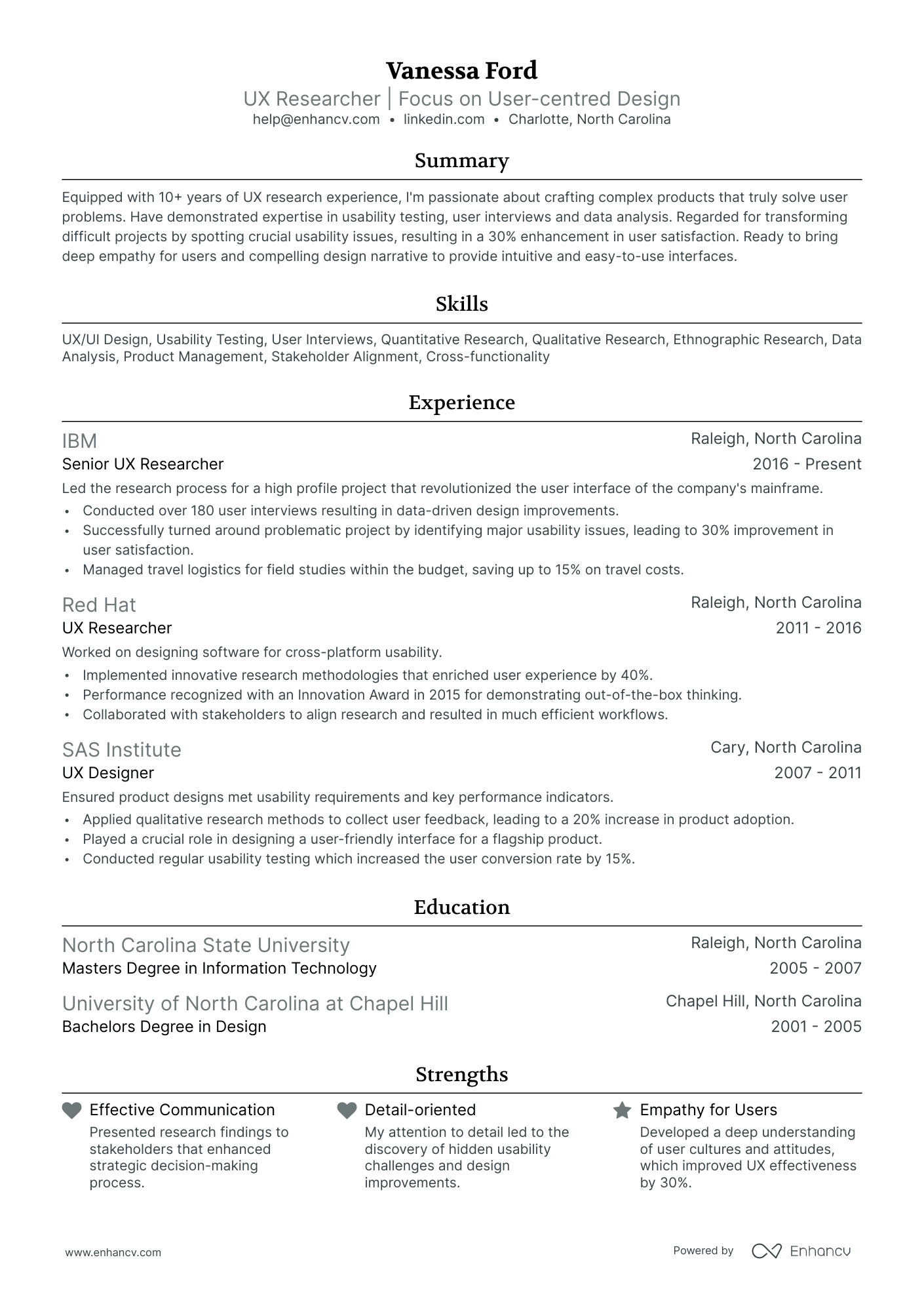 10 UX Researcher Resume Examples & Guide for 2026