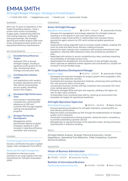 10 Import-Export Manager Resume Examples & Guide for 2026