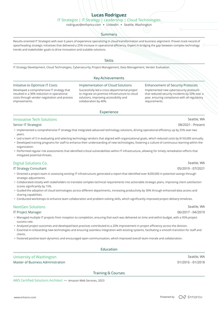 22 IT Resume Examples & Guide for 2026