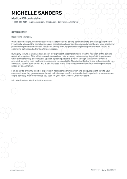 6 Professional Office Assistant Cover Letter Examples and Template for ...