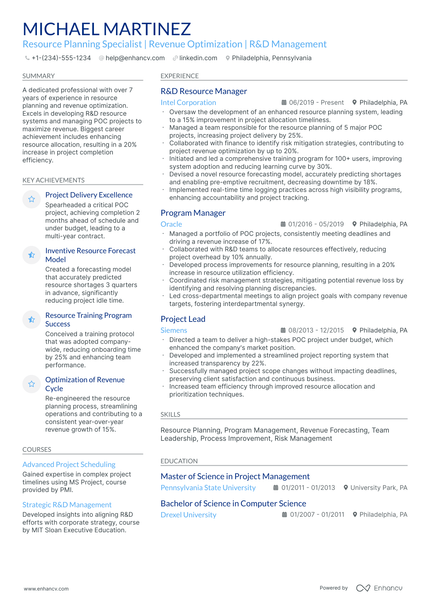 10 Principal Program Manager Resume Examples & Guide for 2026
