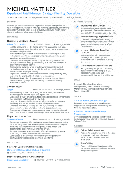 10 District Manager Resume Examples & Guide for 2026