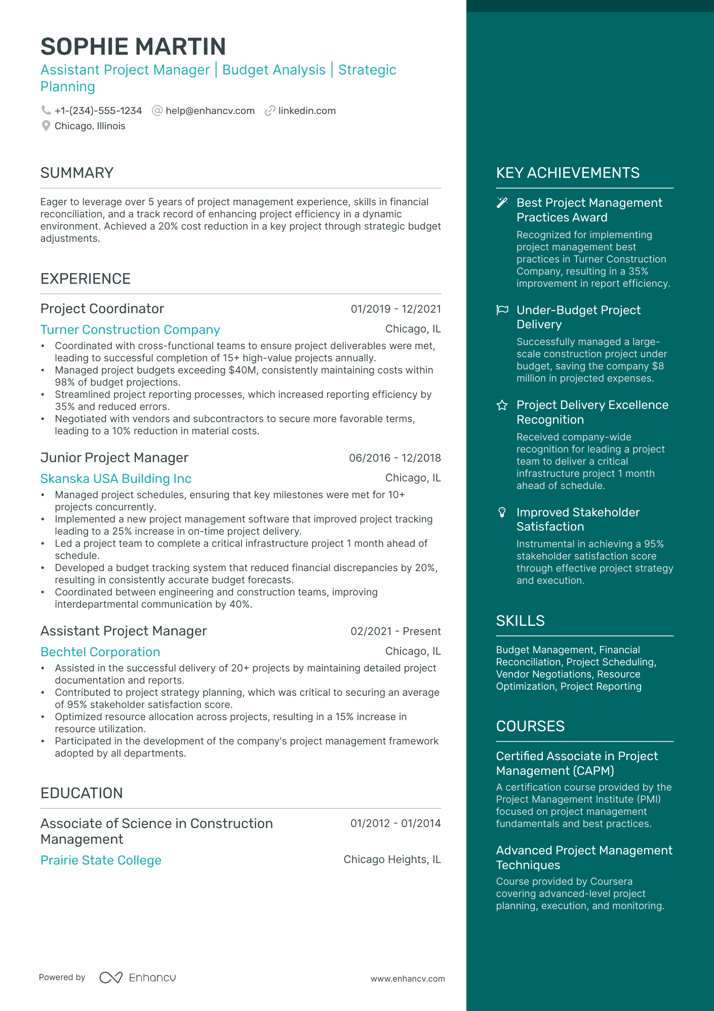 10 Assistant Project Manager Resume Examples & Guide for 2026