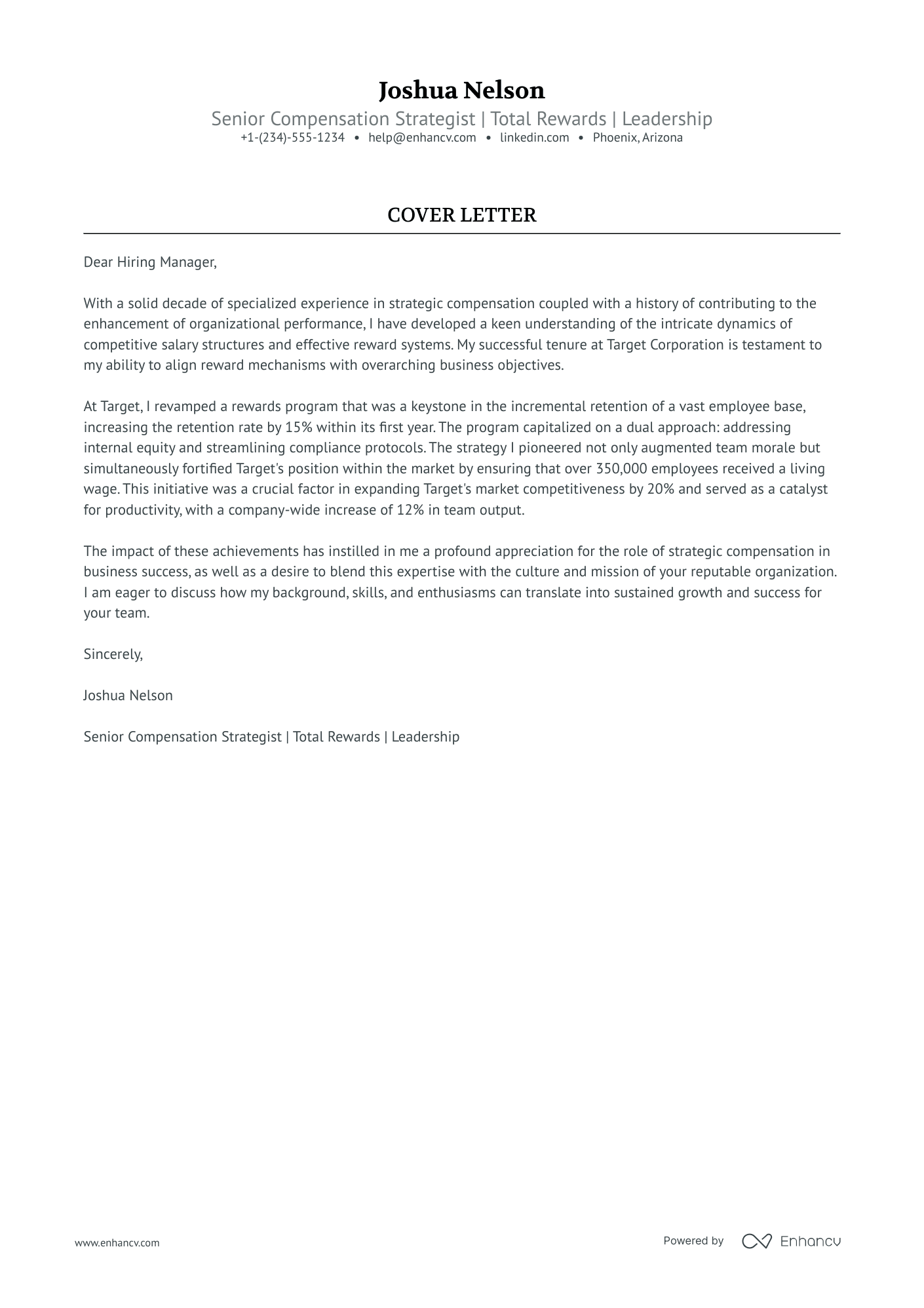 12 Professional Director Cover Letter Examples and Template for 2026 ...