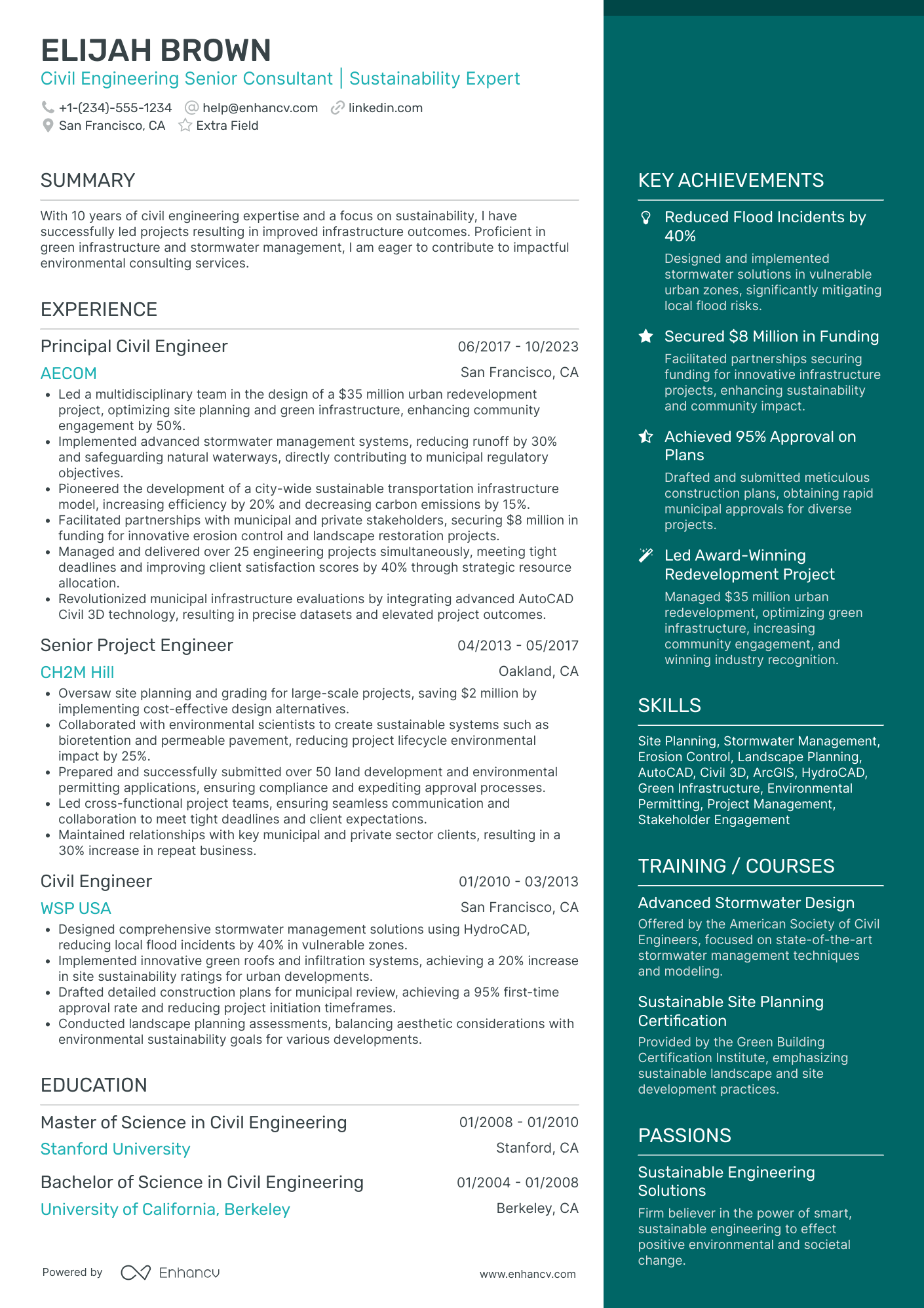 18 Civil Engineer Resume Examples & Guide for 2026