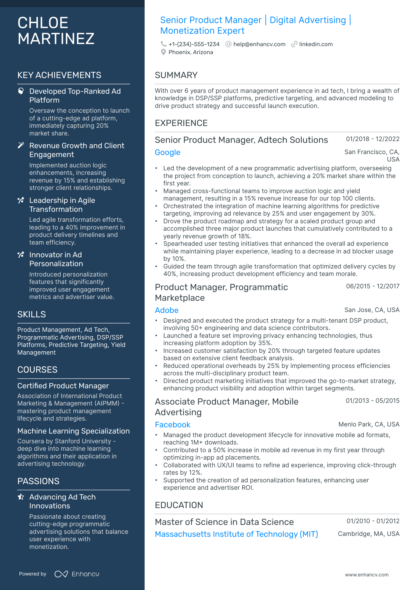 10 Principal Product Manager Resume Examples & Guide for 2026