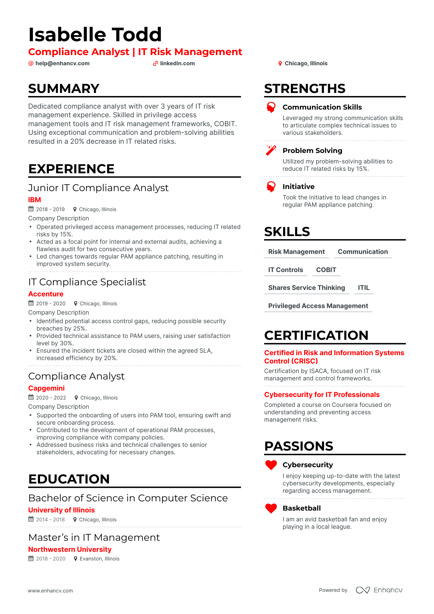 5 Compliance Analyst Resume Examples & Guide for 2023