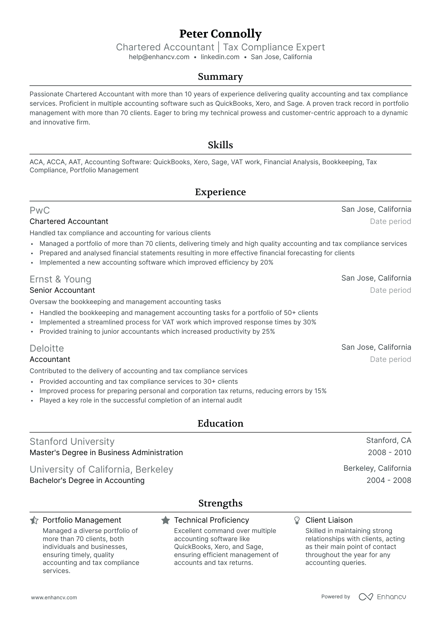 10 Senior Accountant Resume Examples & Guide for 2026