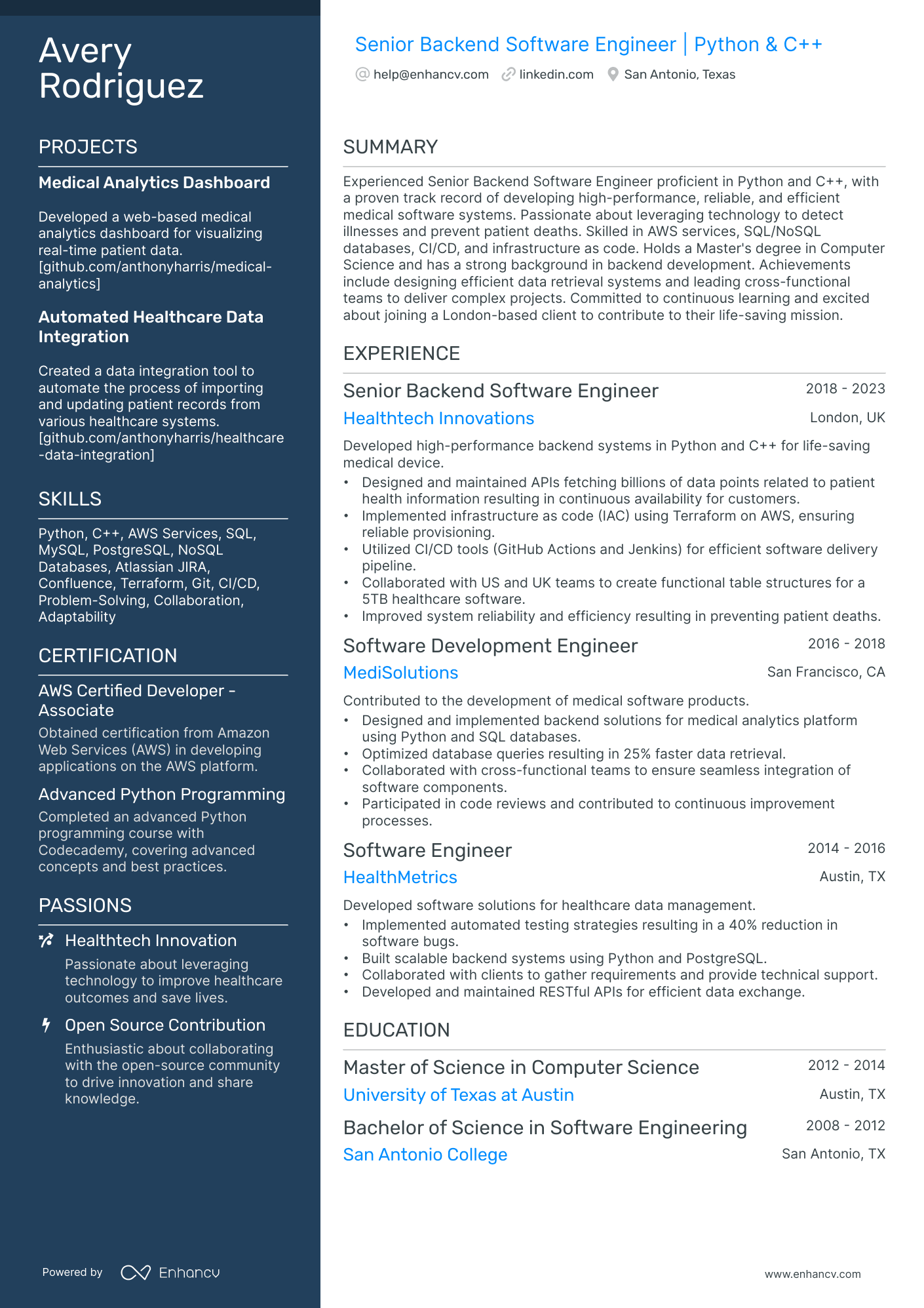 10 Cloud Architect Resume Examples & Guide for 2025