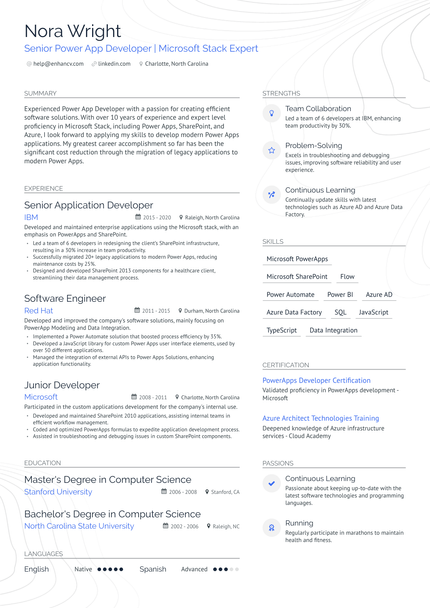 6 Power BI developer Resume Examples & Guide for 2024