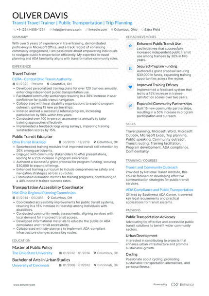 21 Travel Consultant Resume Examples & Guide for 2026