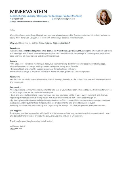 Top Senior Software Engineer Cover Letter Examples For 2023