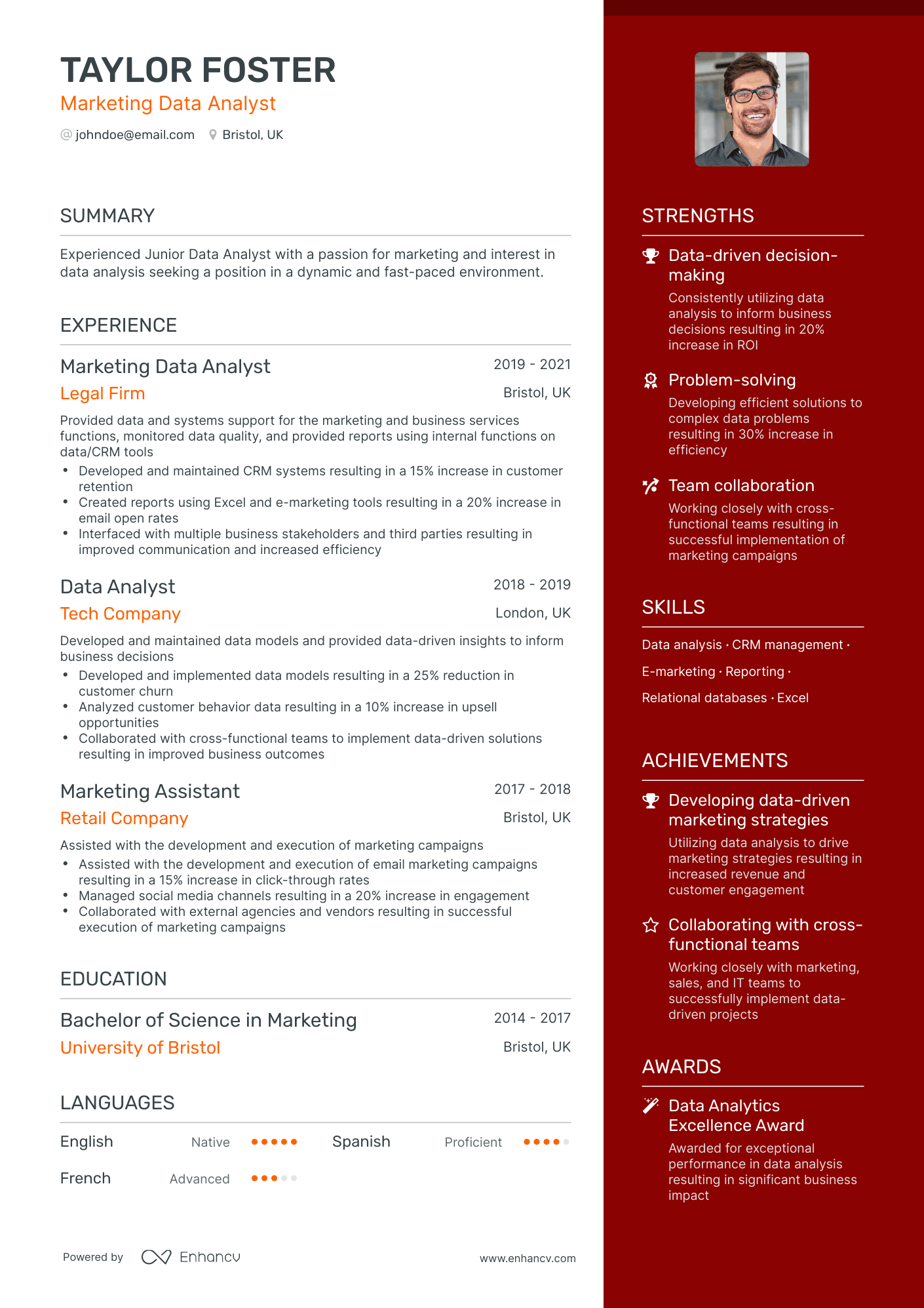 20 Data Analyst Resume Examples & Guide for 2023