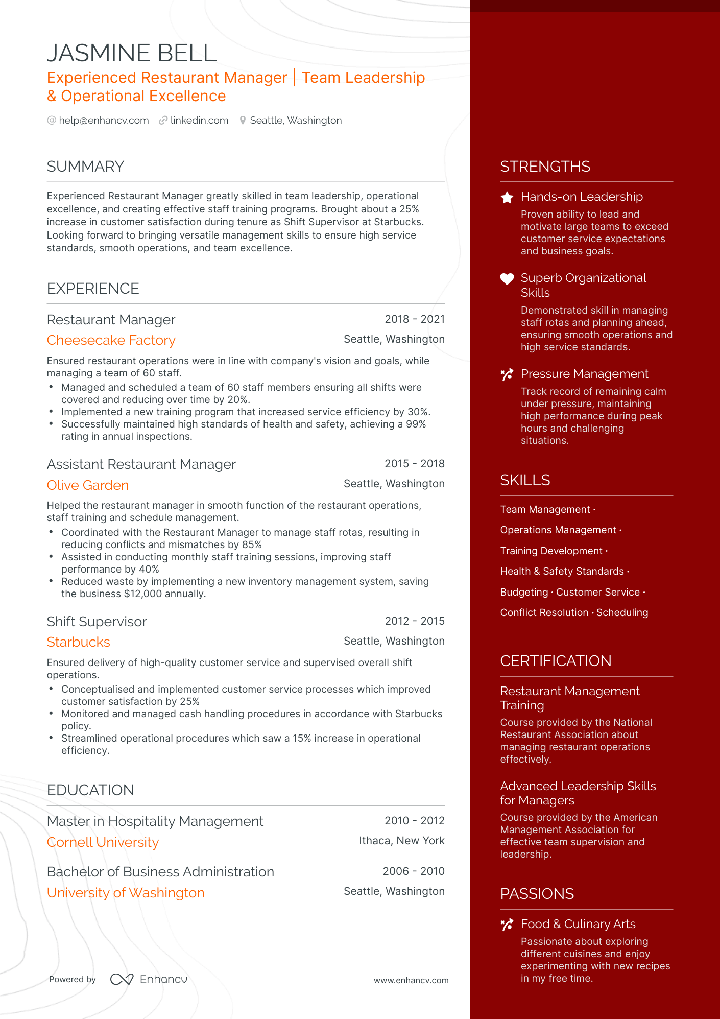 9 Assistant Manager Resume Examples & Guide for 2024