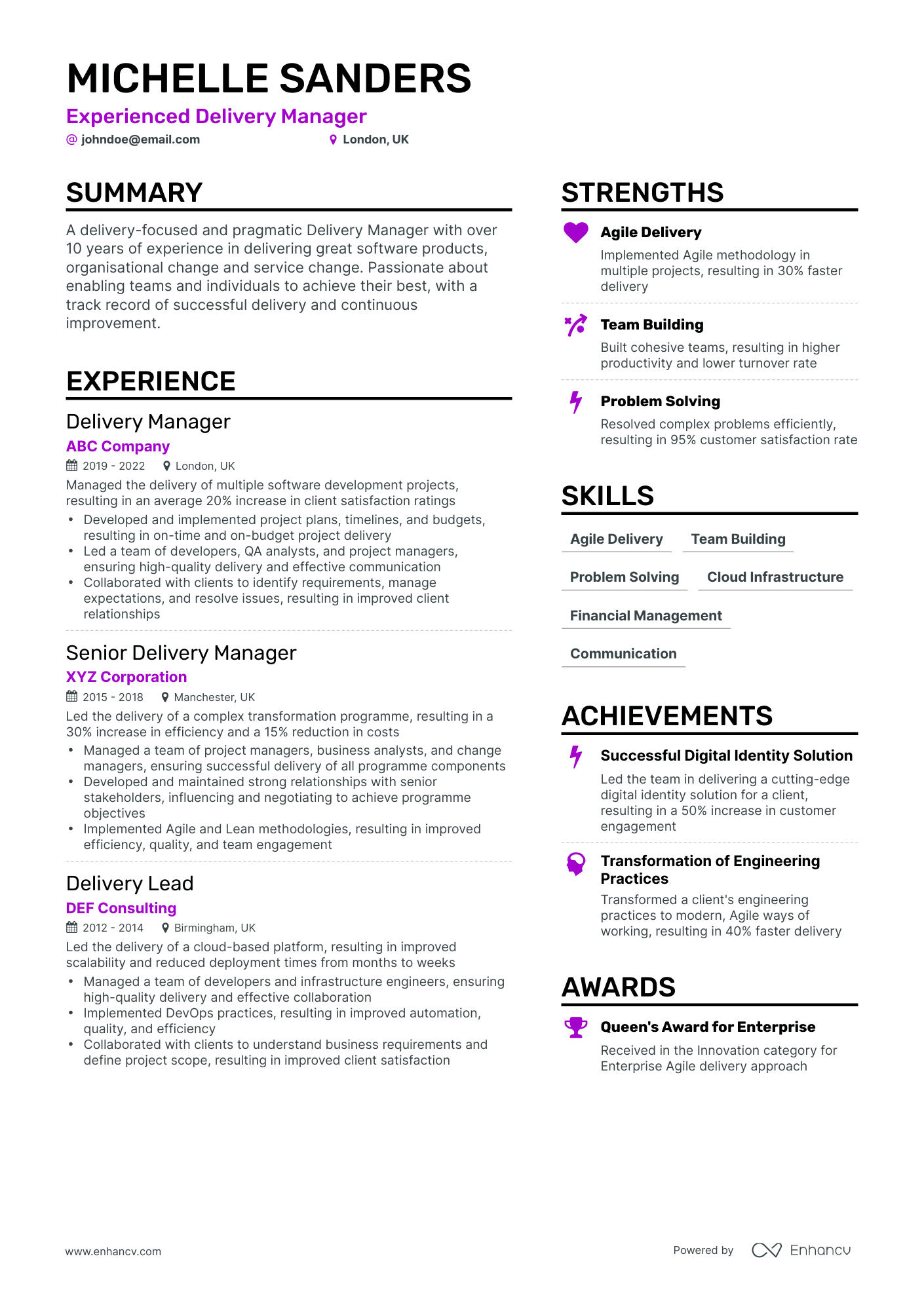 6 Delivery Driver Resume Examples & Guide for 2023