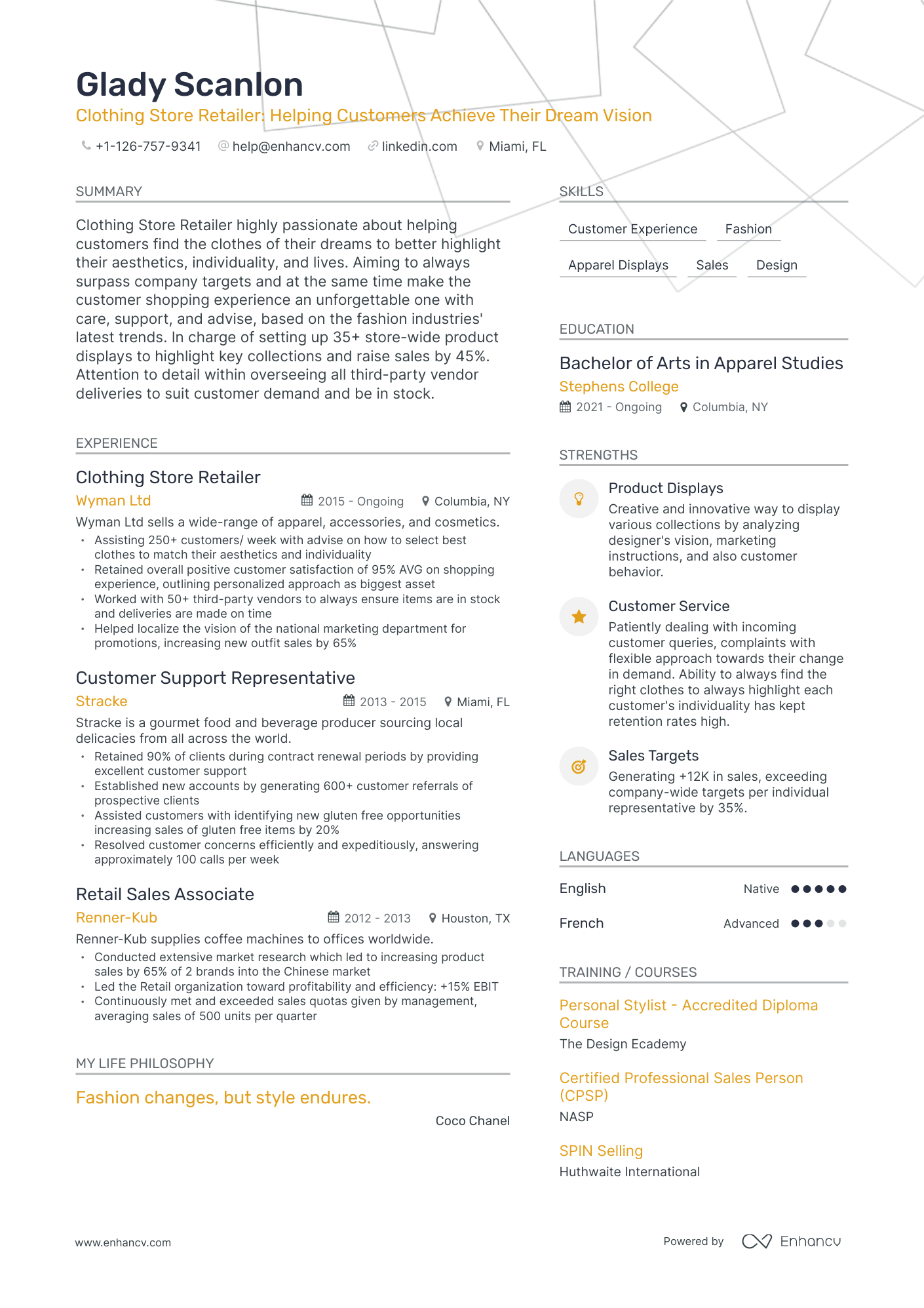 8 Store Manager Resume Examples & Guide for 2024