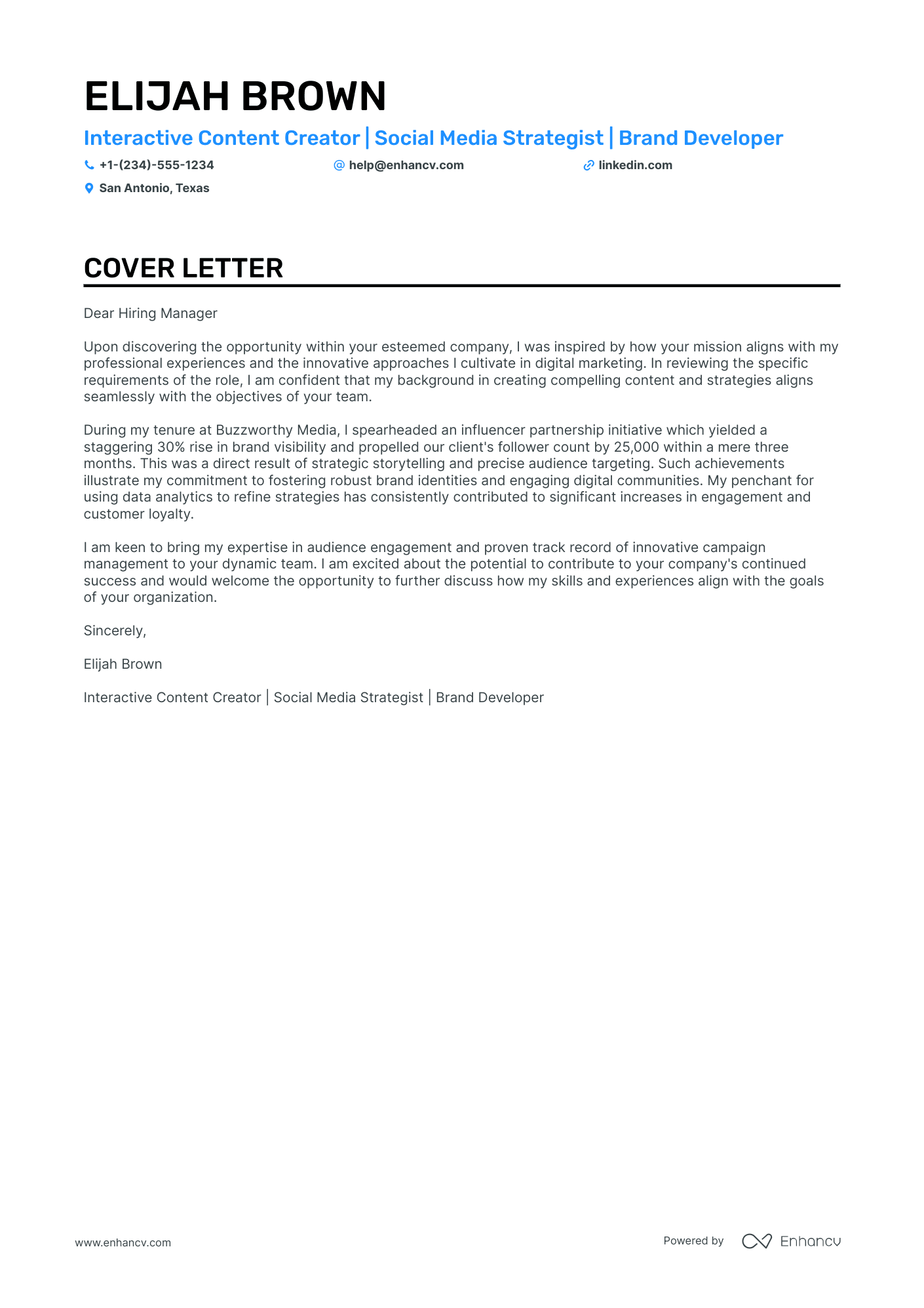 9 Professional Animator Cover Letter Examples and Template for 2024 ...