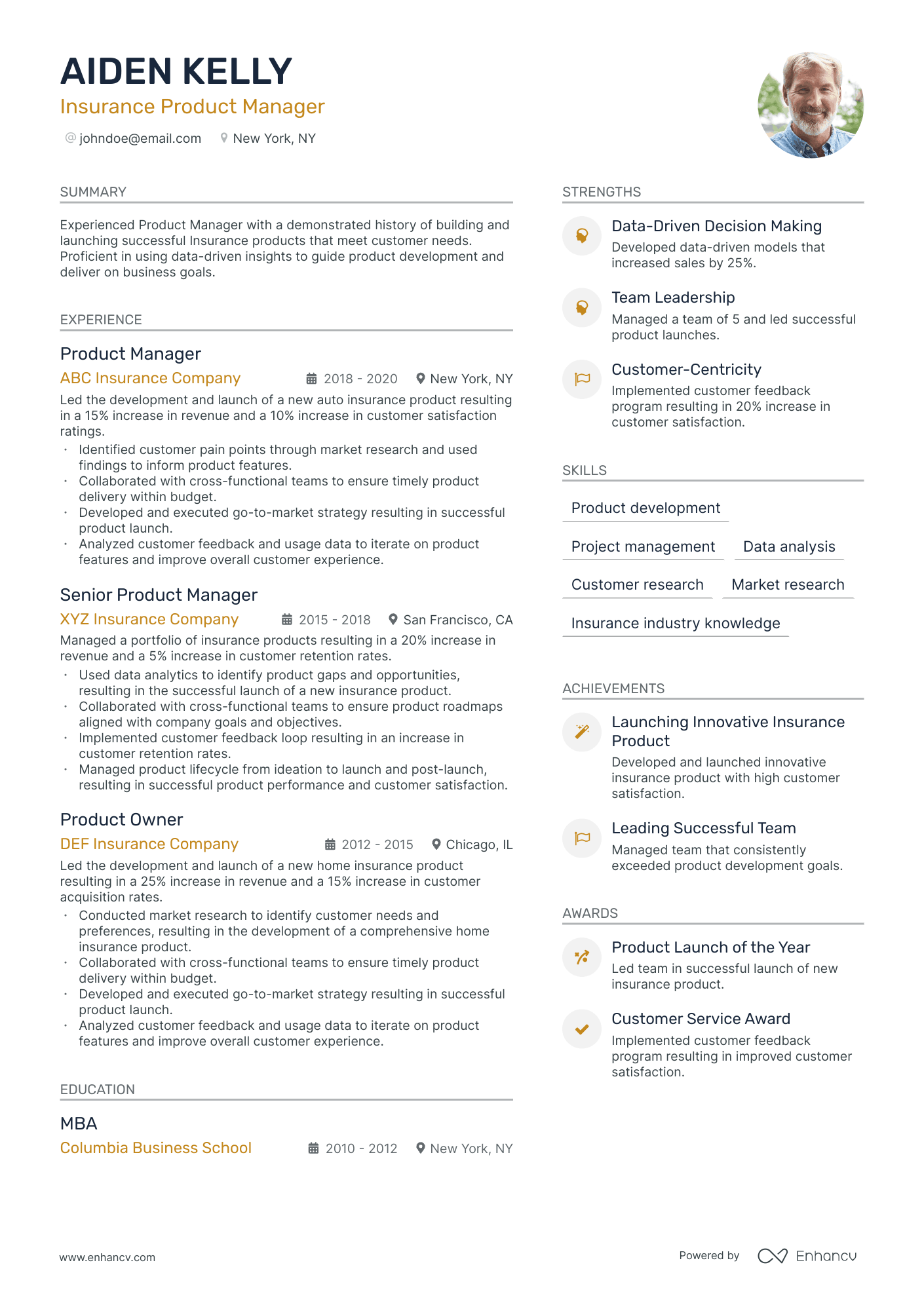 5 Insurance Agent Resume Examples & Guide for 2024
