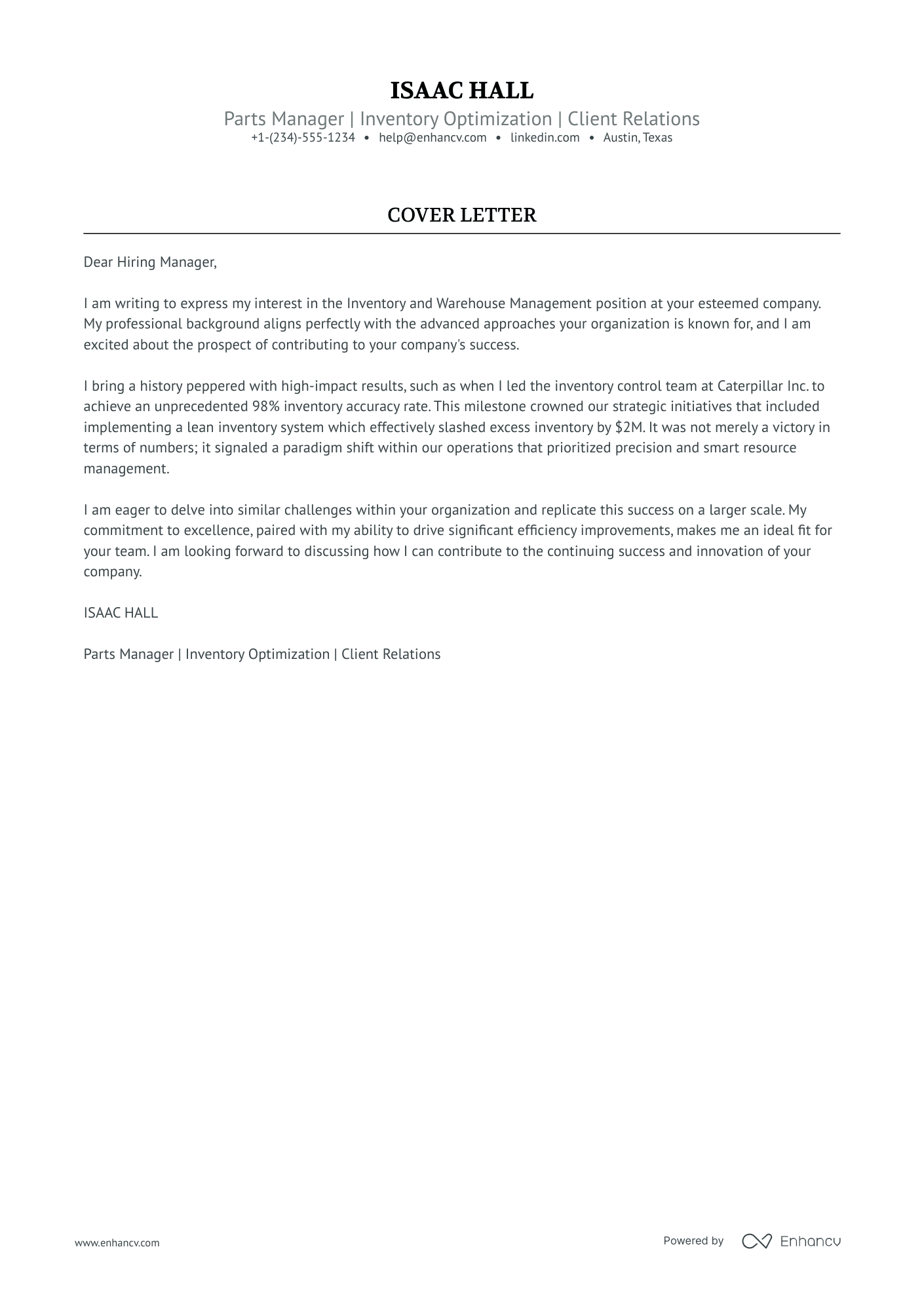 3 Professional Factory Worker Cover Letter Examples and Template for ...