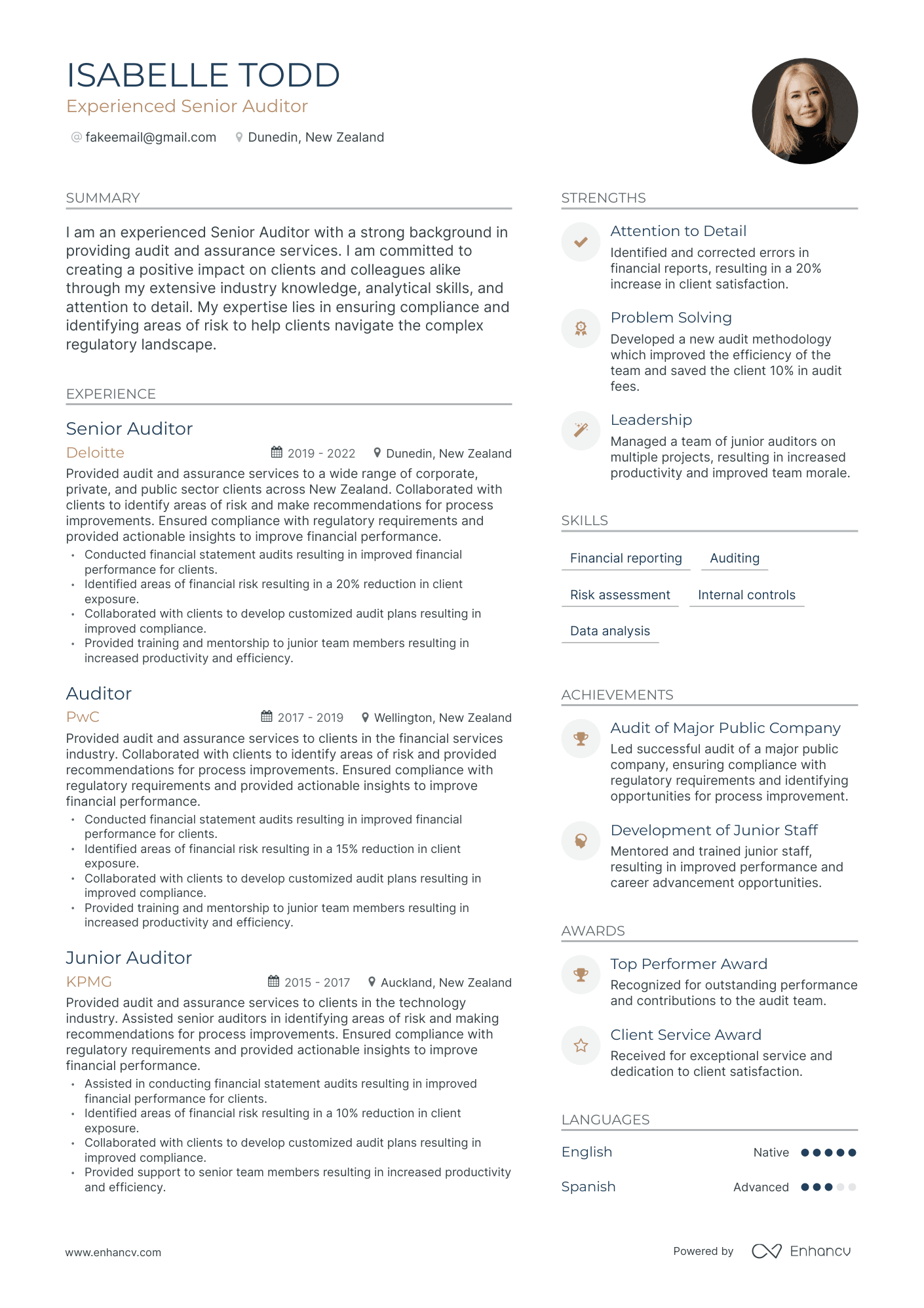 15 Auditor Resume Examples & Guide for 2024