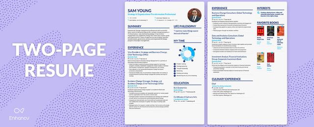 How, When, and Why You Can Use a Two-Page Resume?