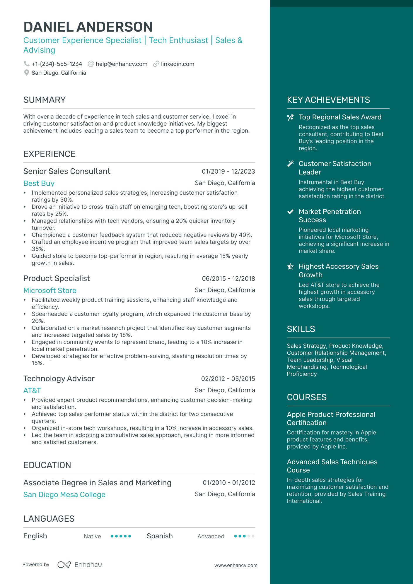 10 Apple Retail Resume Examples & Guide for 2026