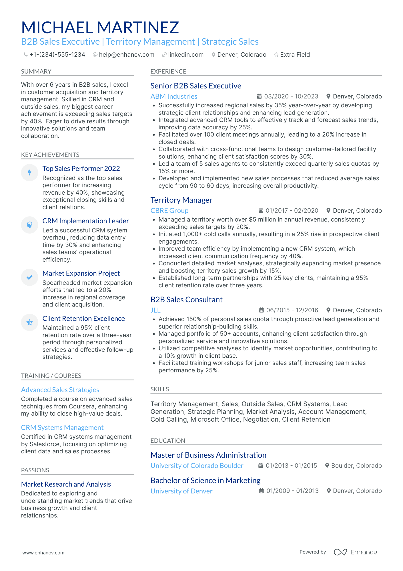 21 Sales Executive Resume Examples & Guide for 2026